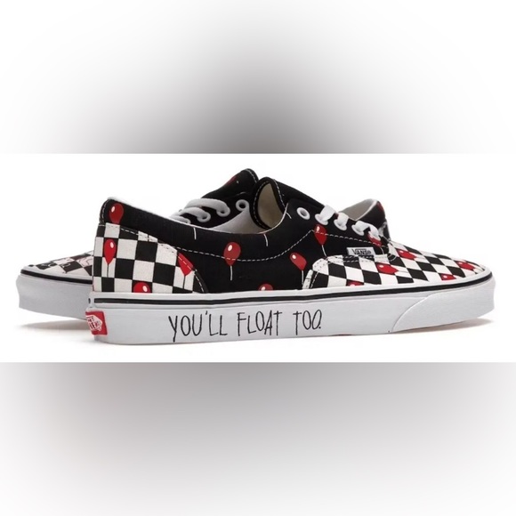 Vans | Shoes | Vans Era House Of Terror It Pennywise Horror Shoe ...